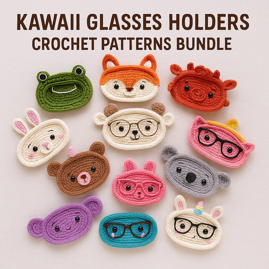 135 Keychain Amigurumi Crochet Pattern Bundle – TheCrochetNook