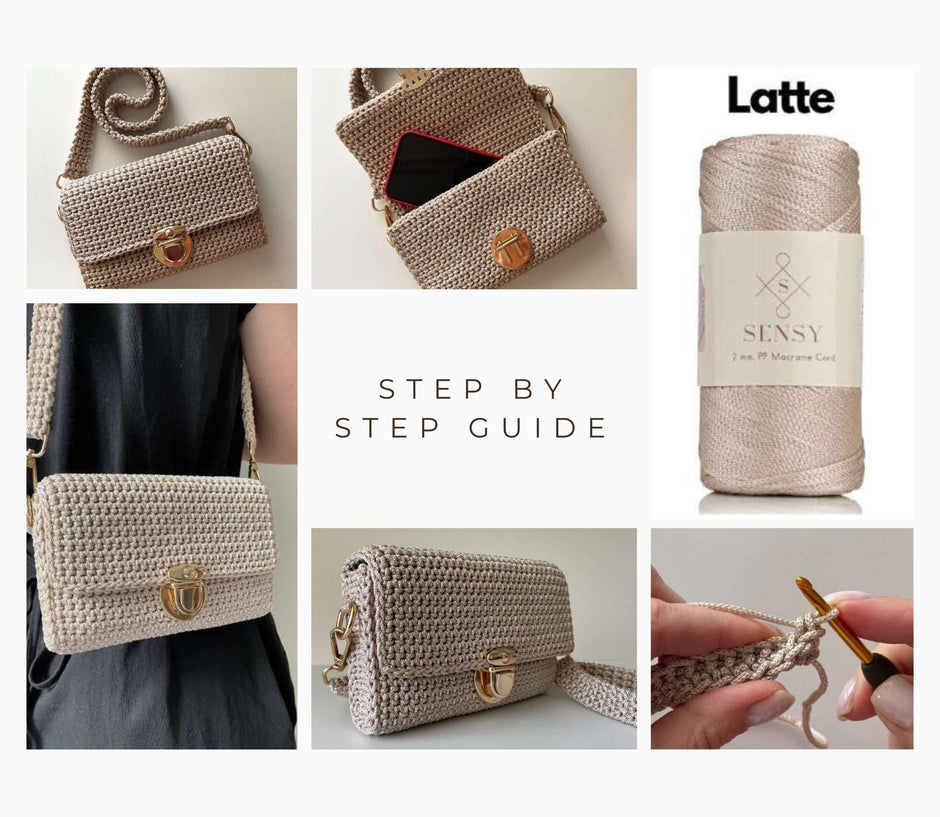 Jute Crochet Bag Pattern - Stylish Granny Square Tote Design ...
